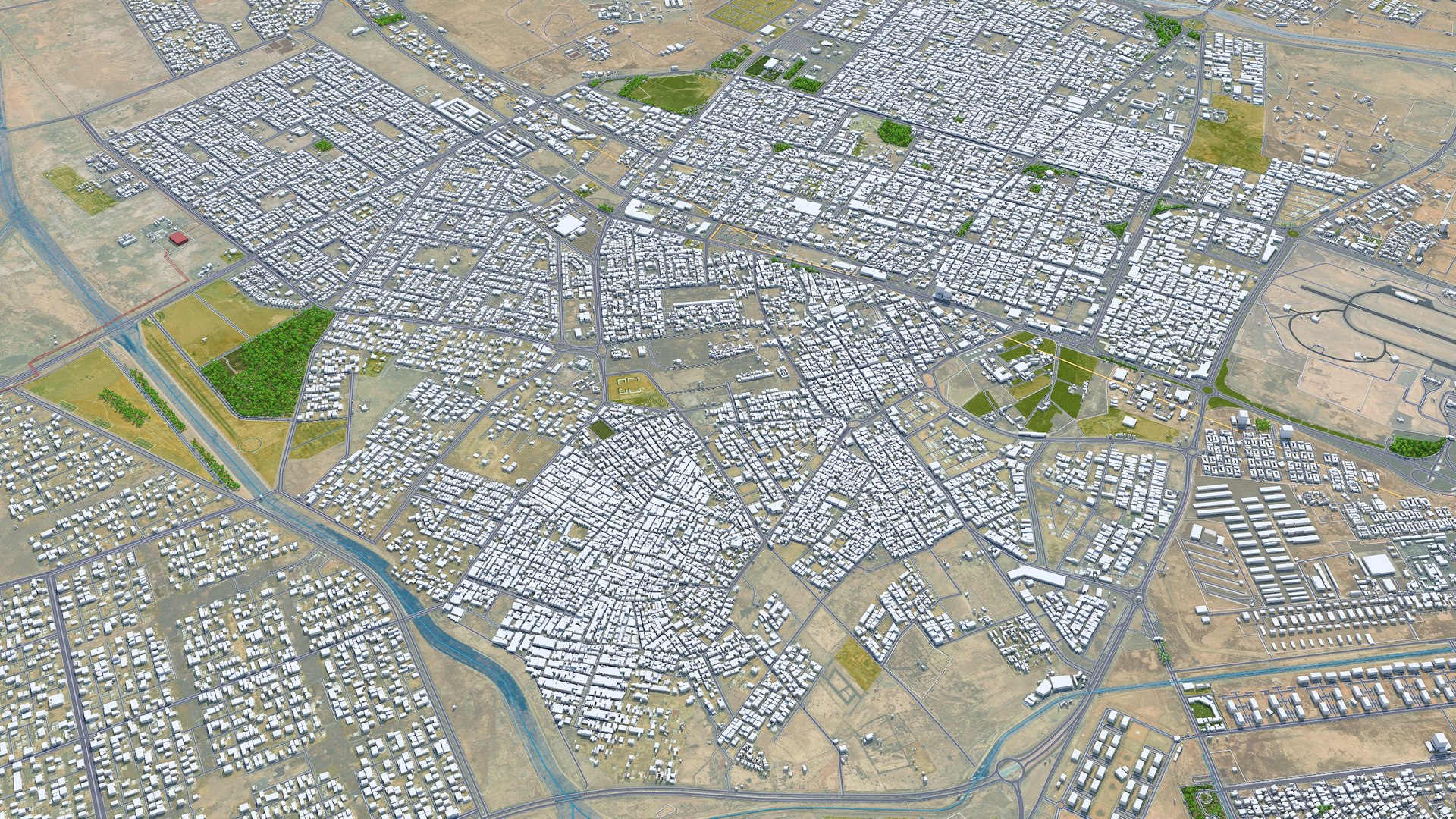 Tabuk Saudi Arabia 3D Model - TurboSquid 2042540