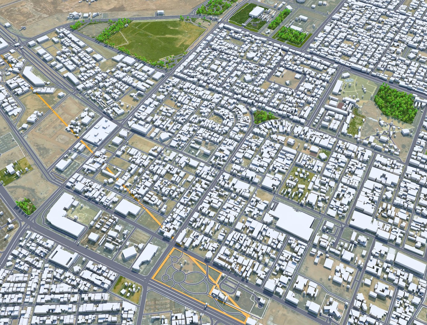 Tabuk Saudi Arabia 3D Model - TurboSquid 2042540