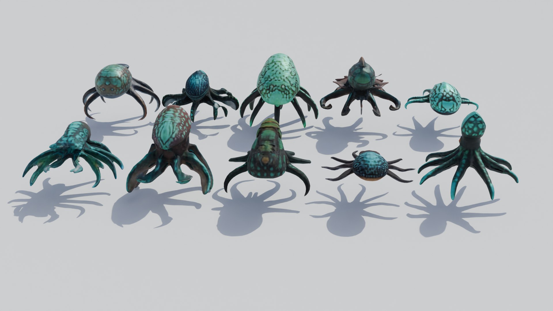 BioLume OctoPack Deep Sea Delights Model - TurboSquid 2210518