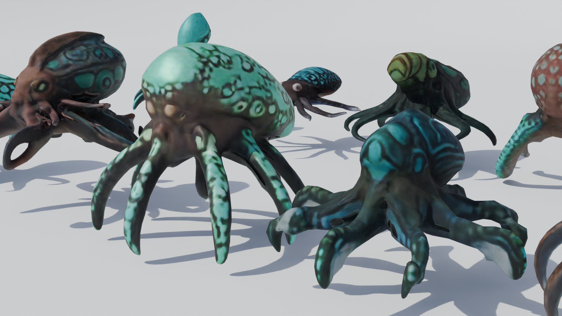 BioLume OctoPack Deep Sea Delights Model - TurboSquid 2210518