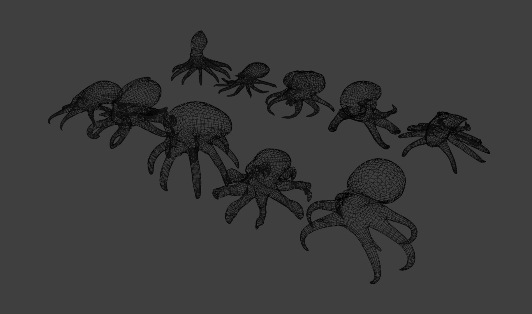BioLume OctoPack Deep Sea Delights Model - TurboSquid 2210518