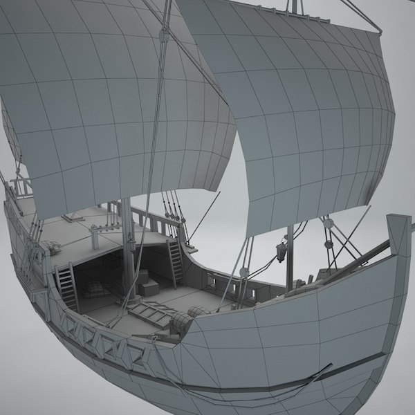 Free unwrapped ship 3D - TurboSquid 1278443