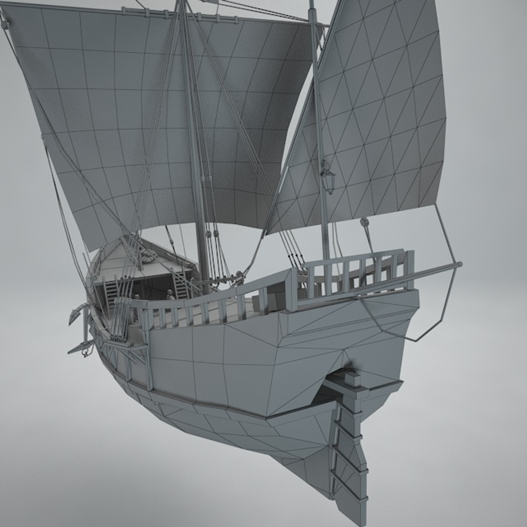 Free unwrapped ship 3D - TurboSquid 1278443