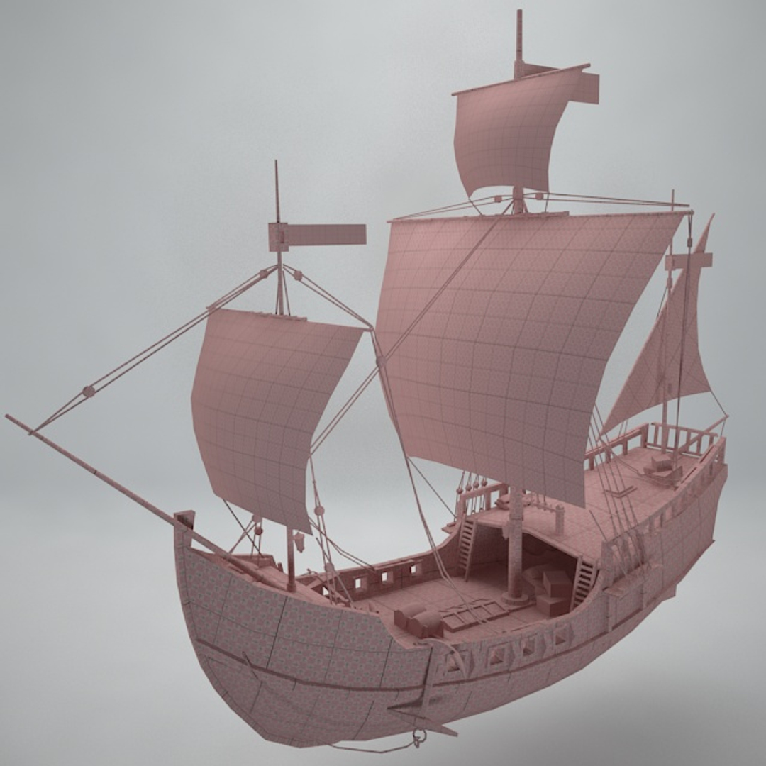 Free unwrapped ship 3D - TurboSquid 1278443