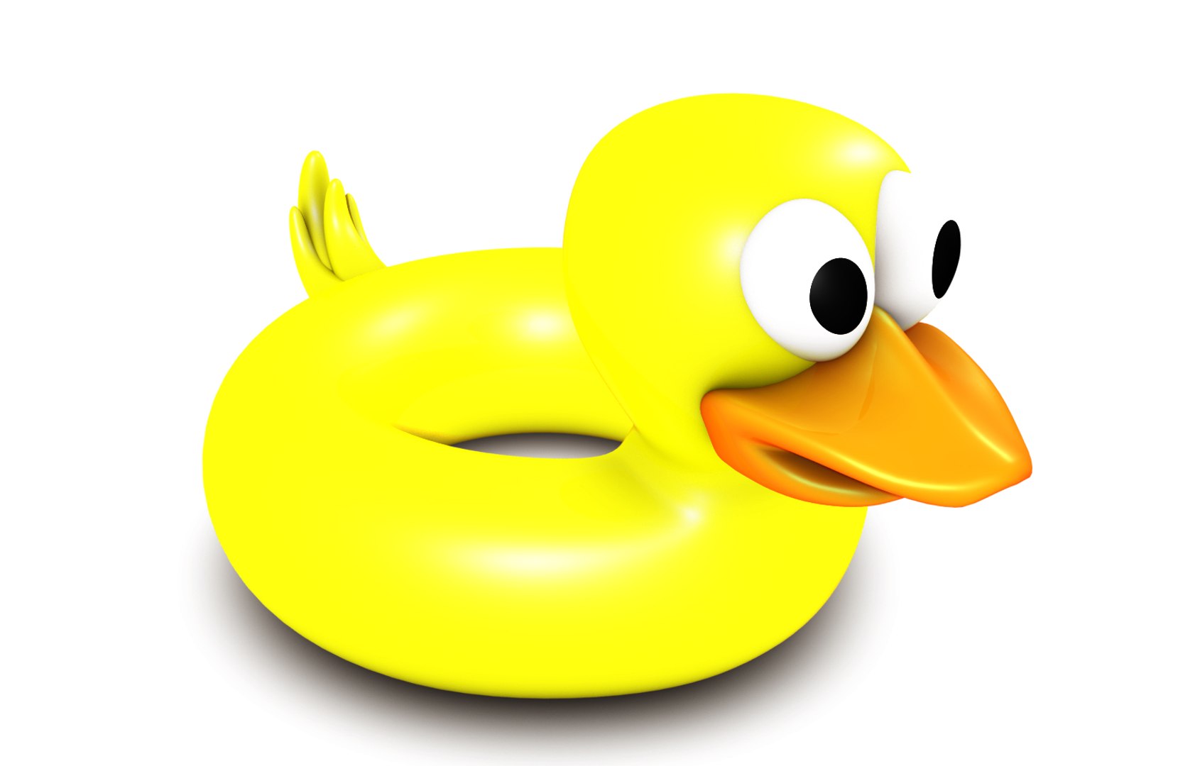 Free Obj Model Duck