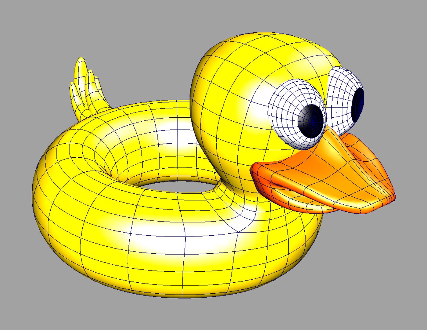 Free Obj Model Duck