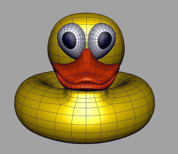 free obj model duck