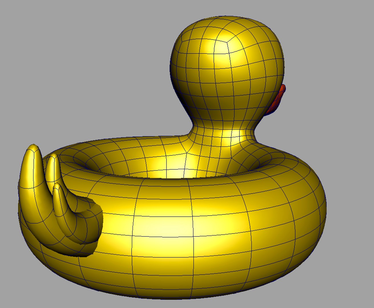 Free Obj Model Duck