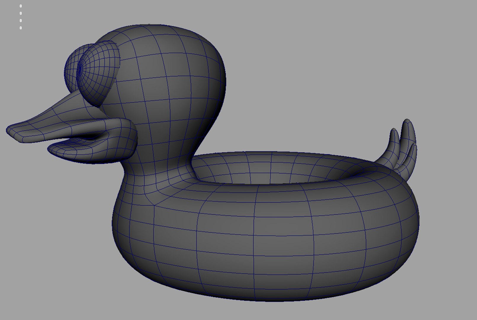 Free Obj Model Duck