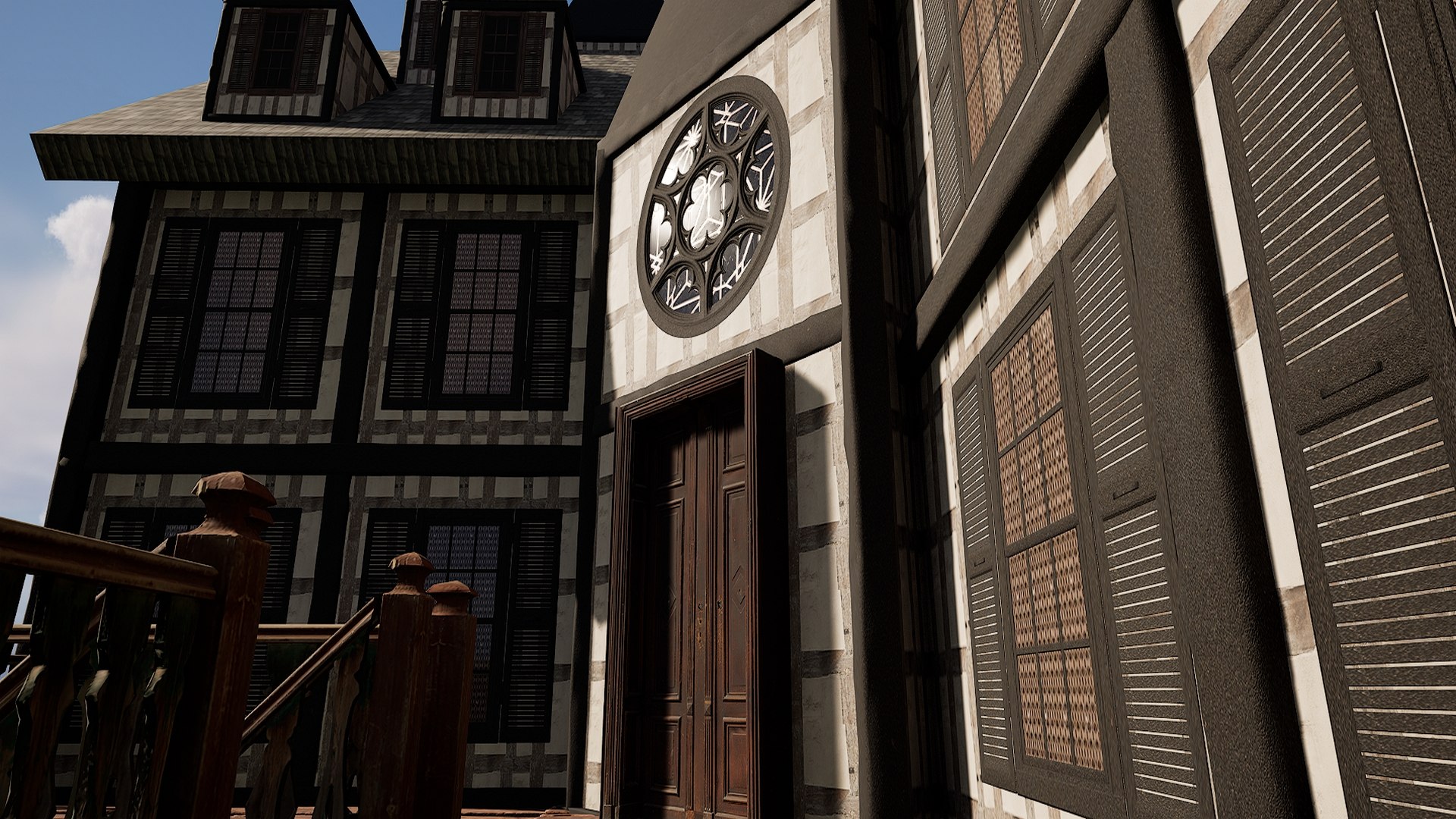 Medieval Fantasy House-Mansion-Manor-Hotel Model - TurboSquid 2292102