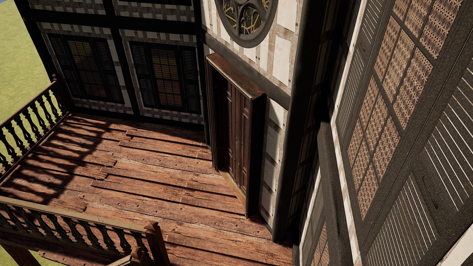 Medieval Fantasy House-Mansion-Manor-Hotel Model - TurboSquid 2292102