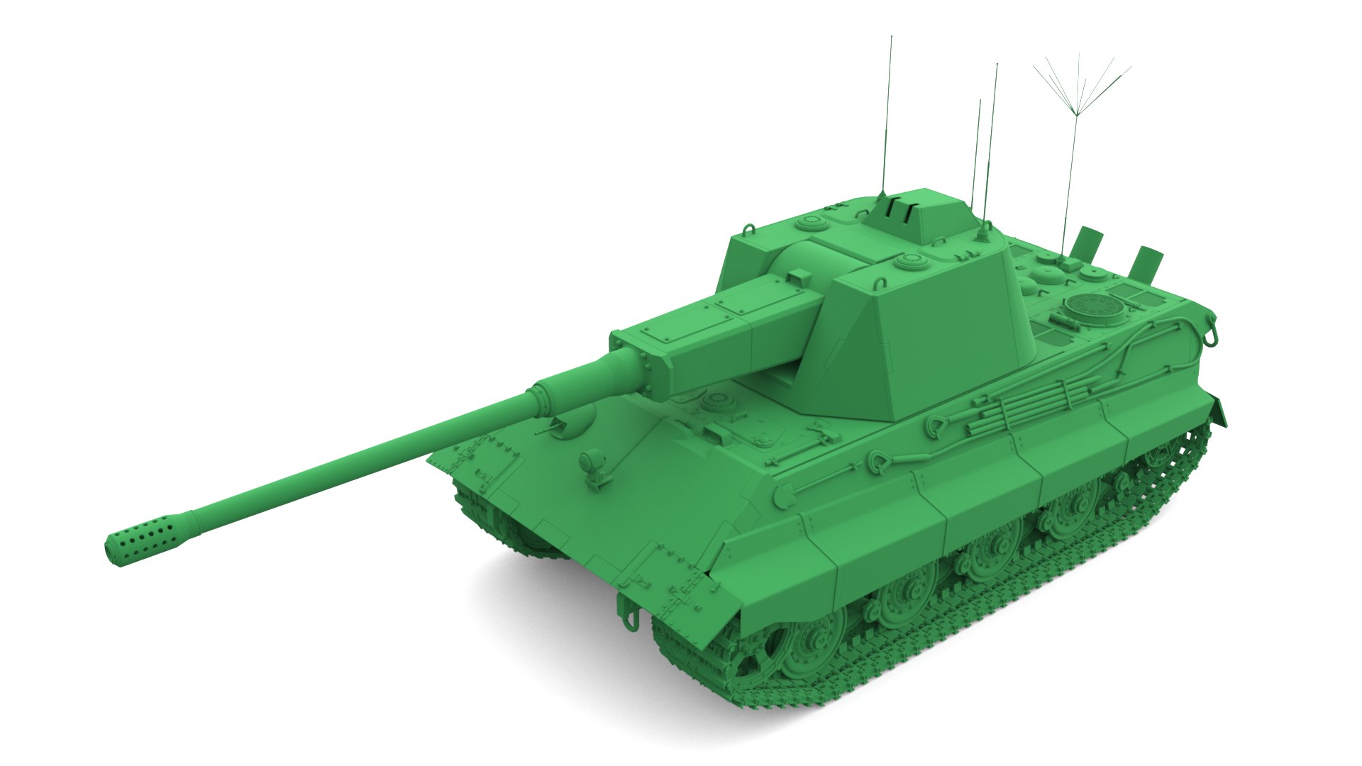 Free E-75 FlaK 3D - TurboSquid 2243544