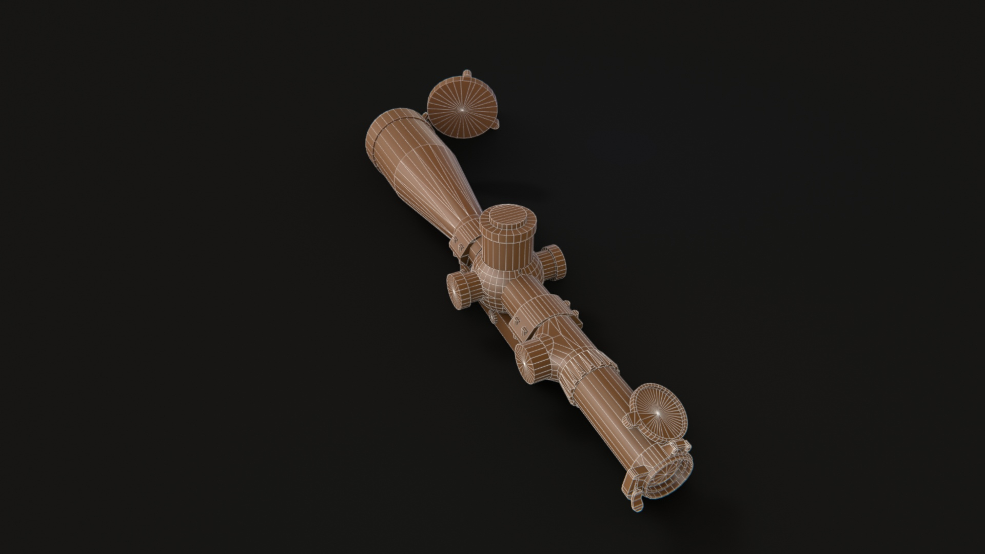 Rifle scope covers 3D model - TurboSquid 1556146