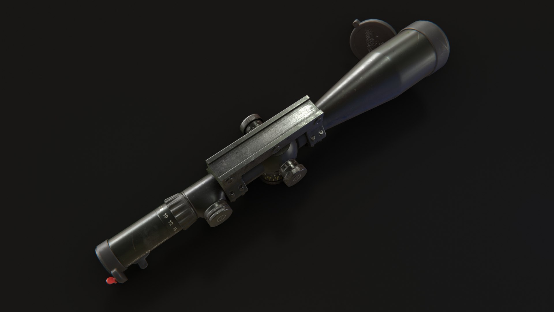 Rifle scope covers 3D model - TurboSquid 1556146