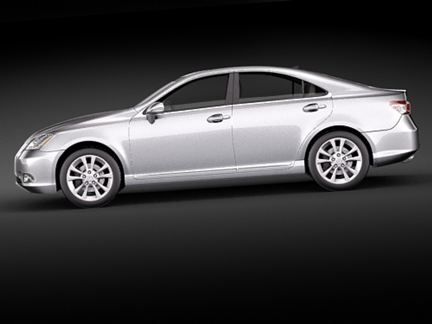 3d Lexus Es 350 Es350 Model