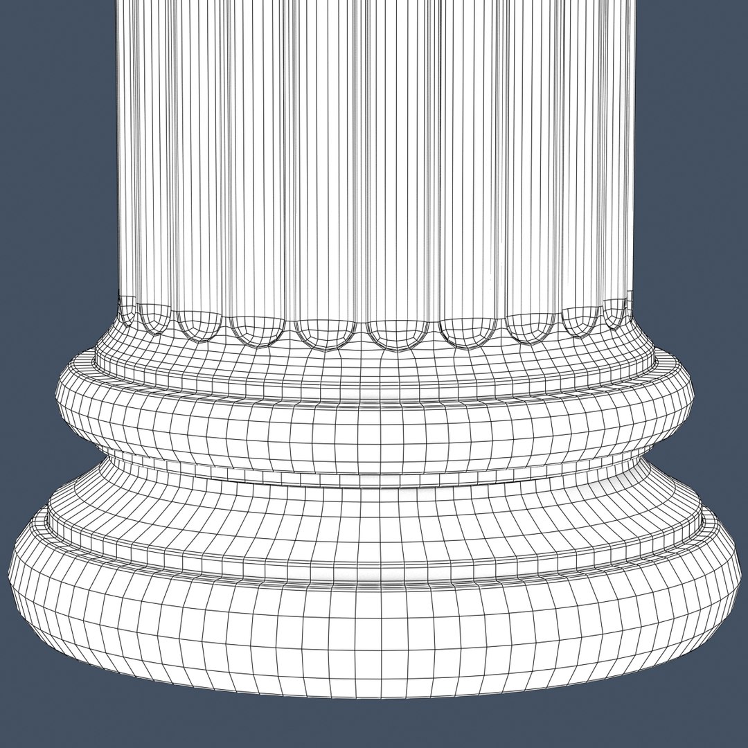 3d Model Capital Column