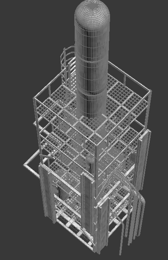 Oil Tank 3D Model - TurboSquid 1163793
