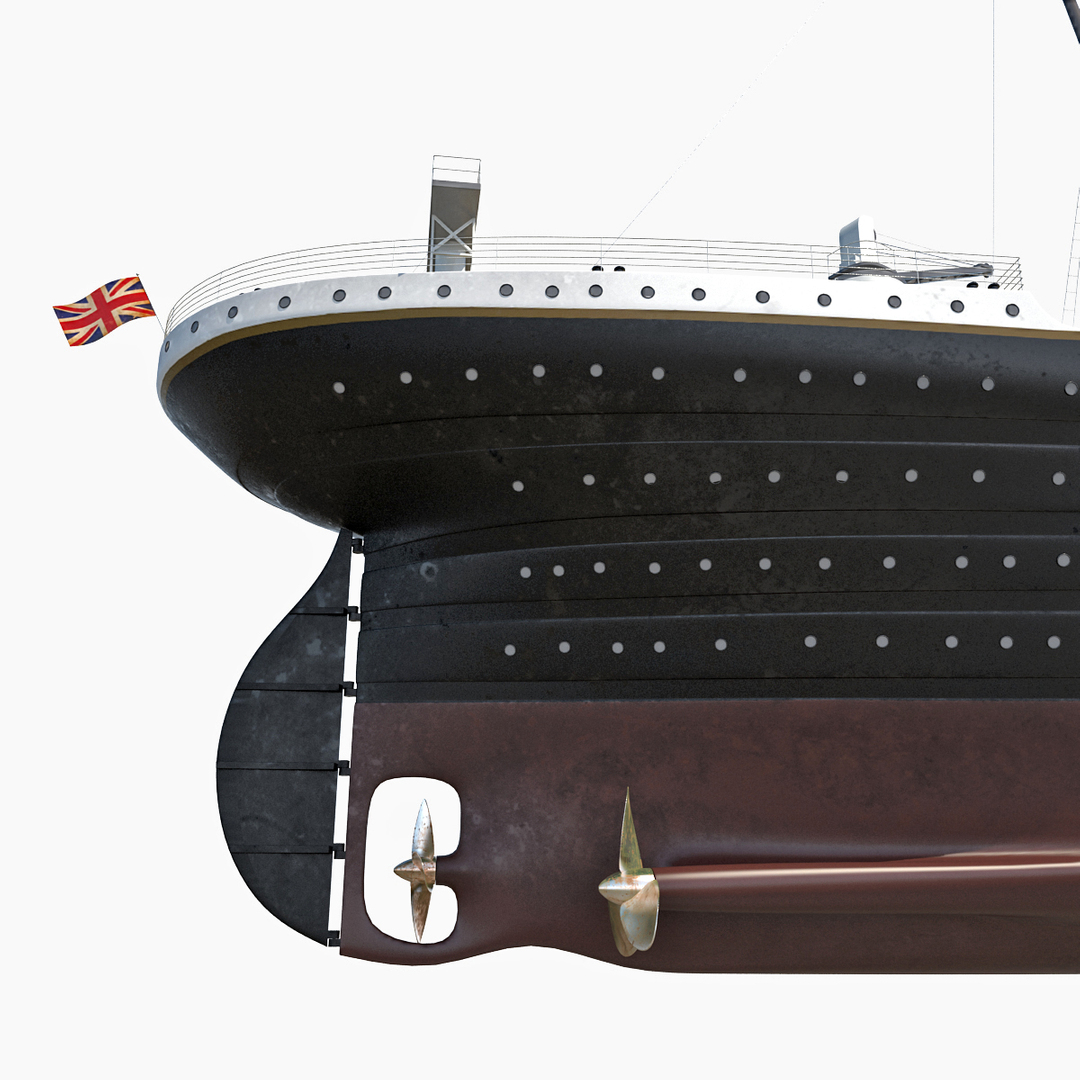 RMS Titanic Modelo 3D - TurboSquid 903091