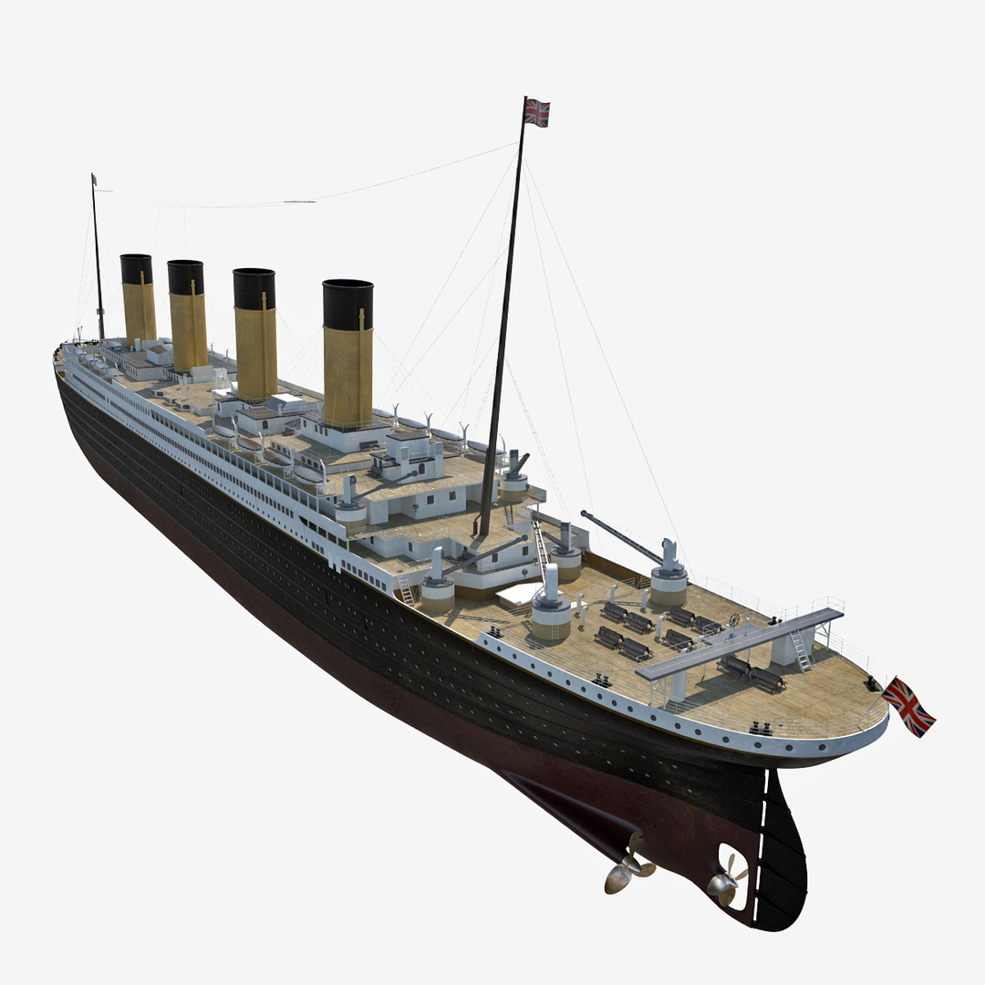RMS Titanic Modelo 3D - TurboSquid 903091