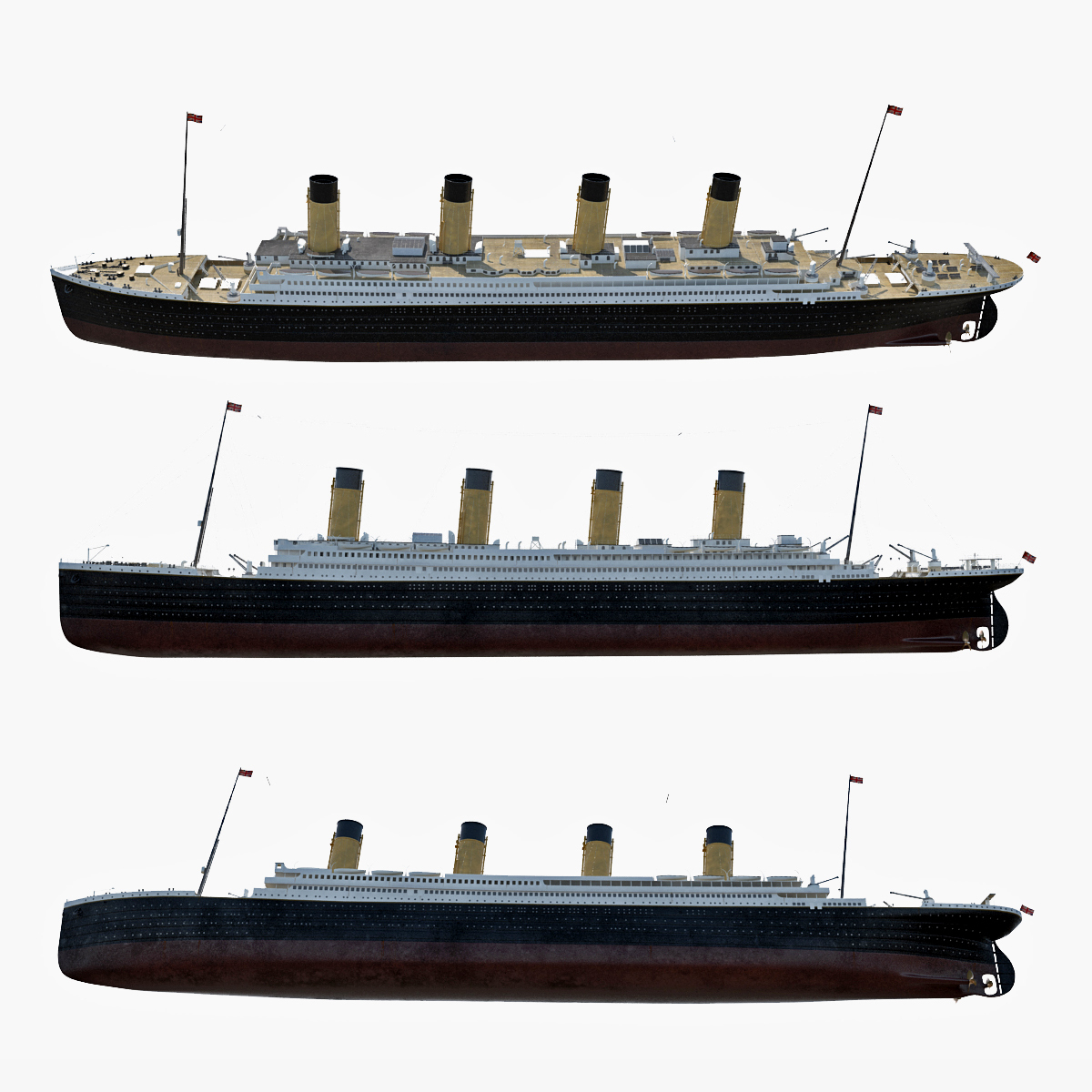 rms titanic 3d 3ds