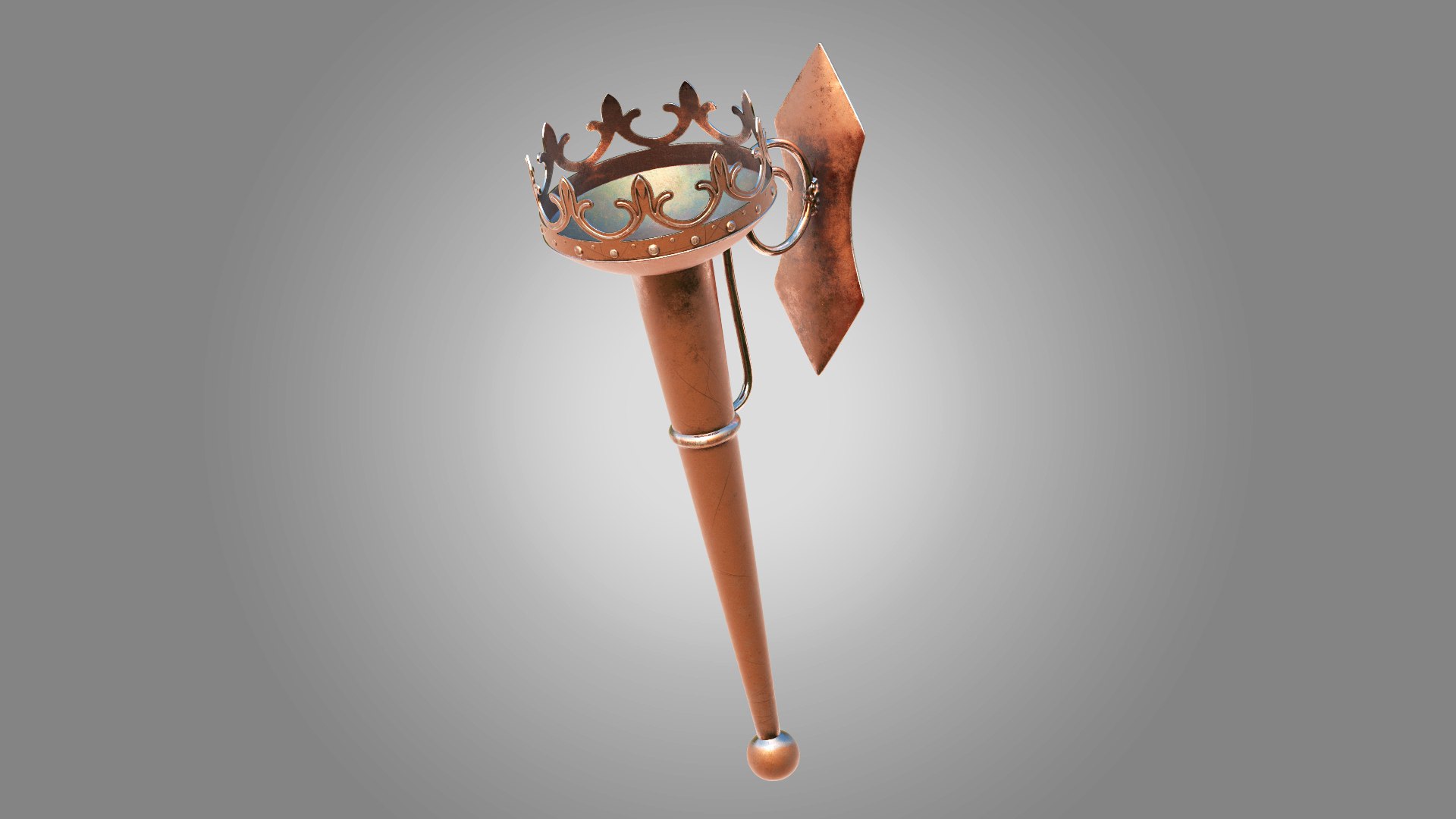 Medieval Torch 3D Model - TurboSquid 2197996