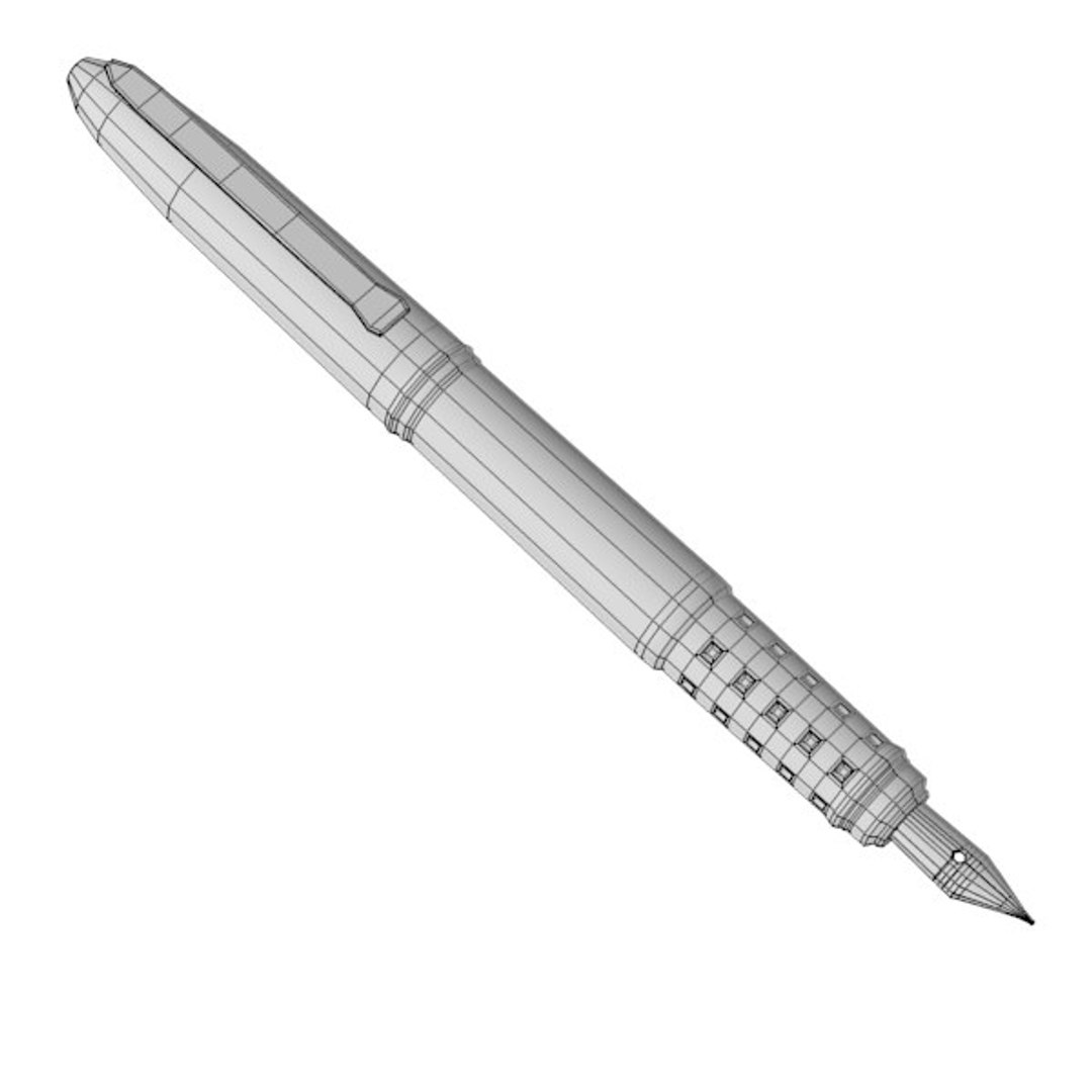 Luxury Pen 3d Model