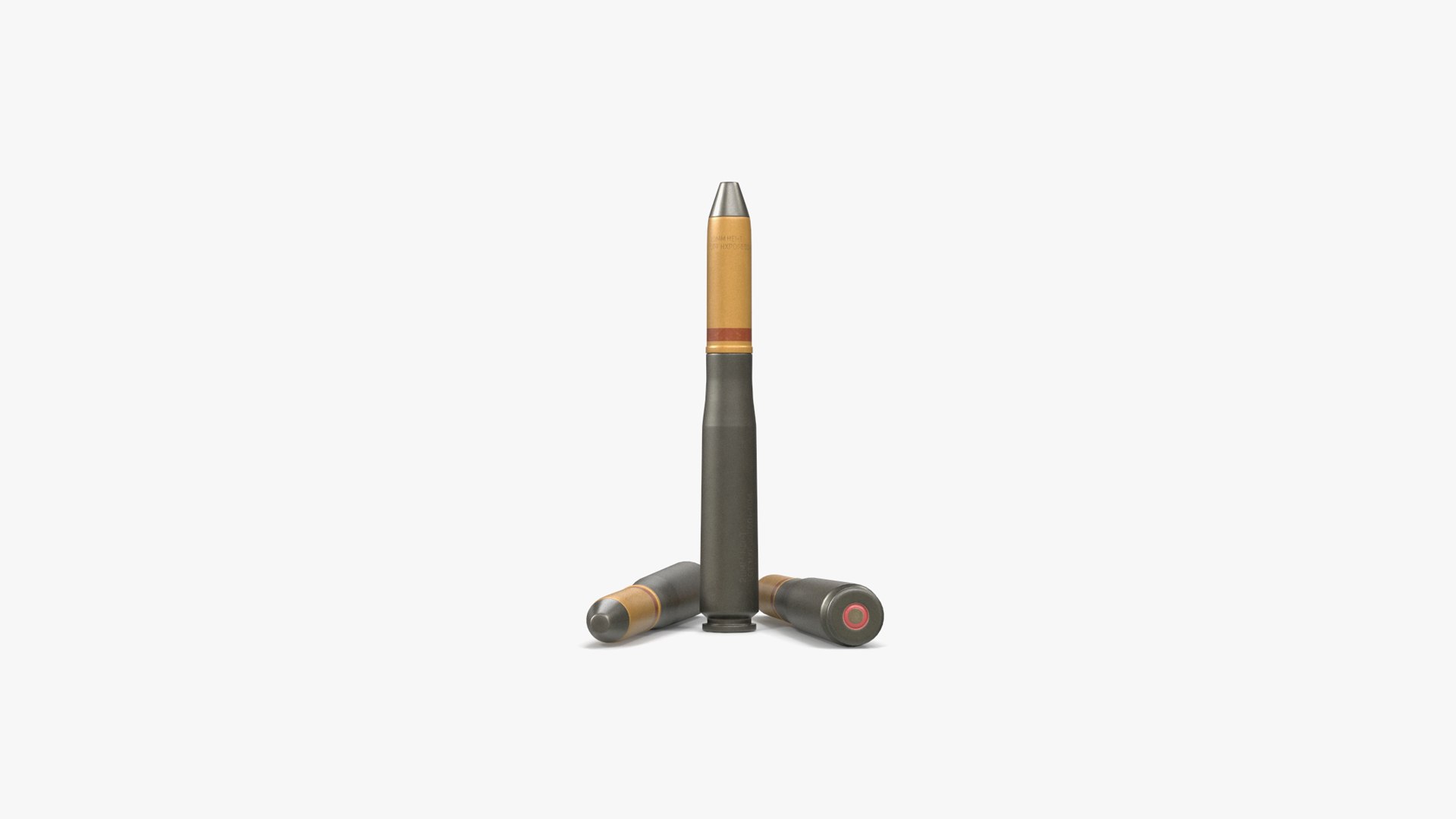 Bullet 20x110 3D Model - TurboSquid 2351415
