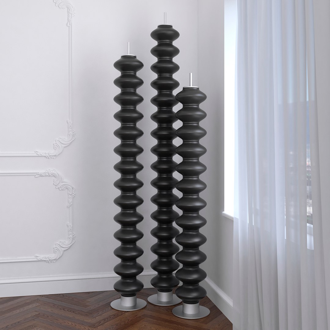 3d Milano Tubes Wall Radiator Model