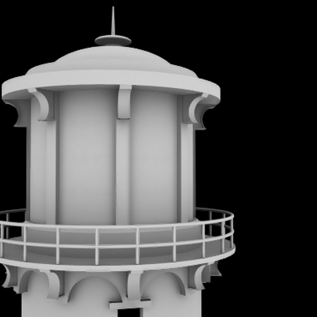 3d Light House Lighthouse