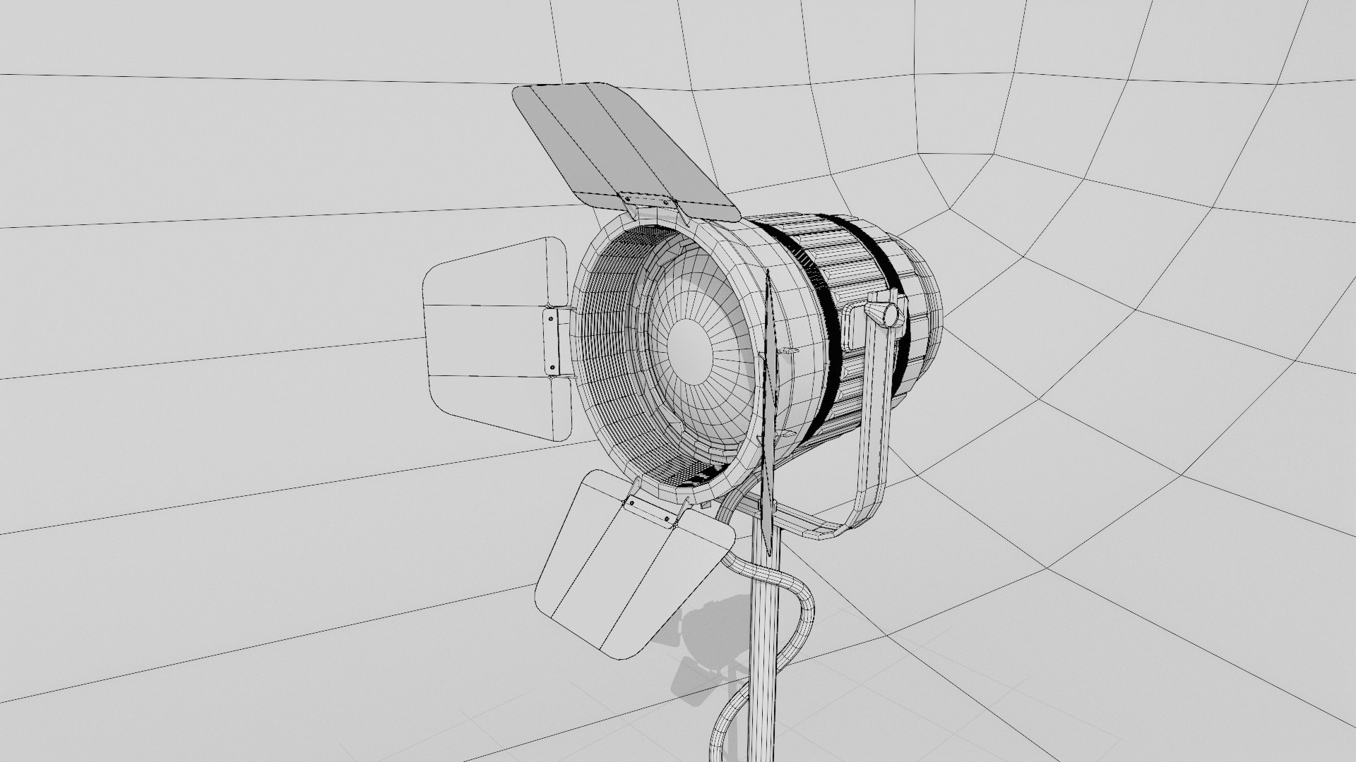 3D Model Studio Light O - TurboSquid 1662756