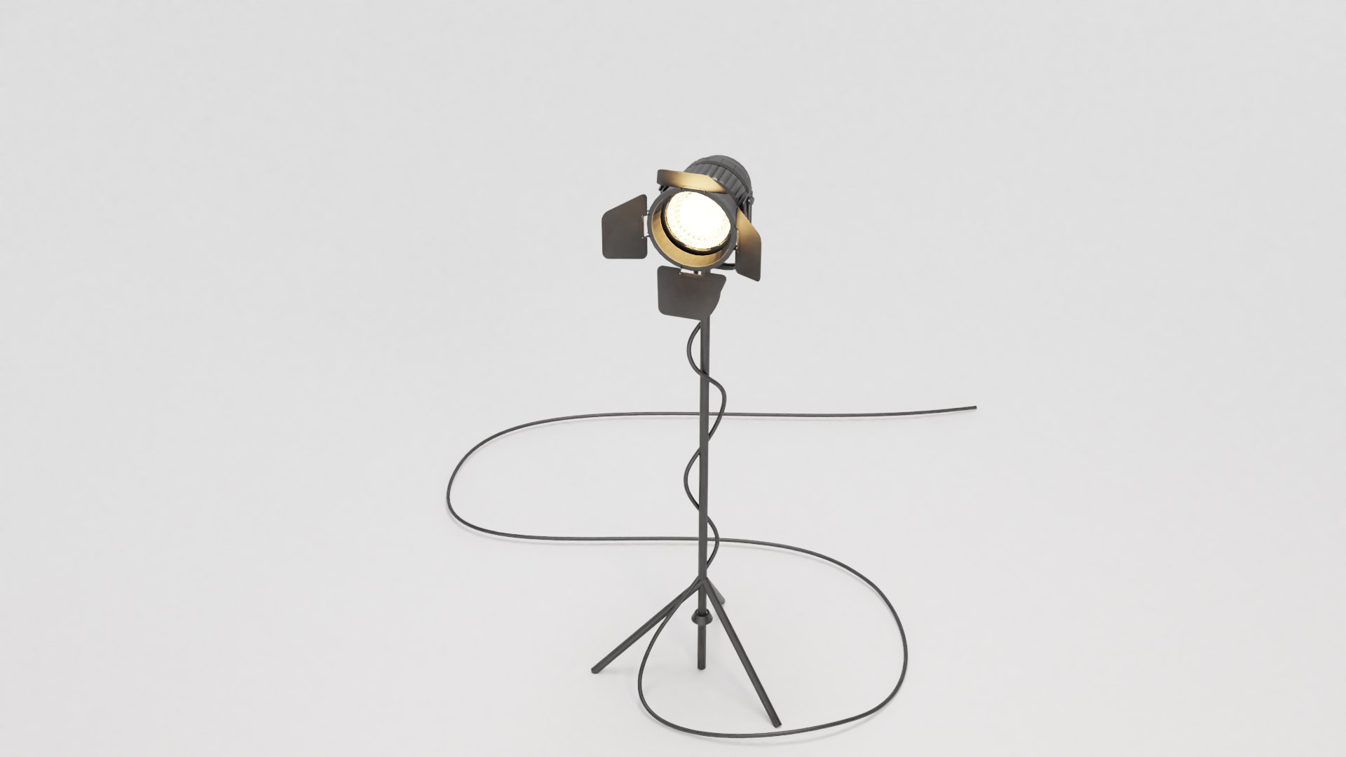 3D Model Studio Light O - TurboSquid 1662756