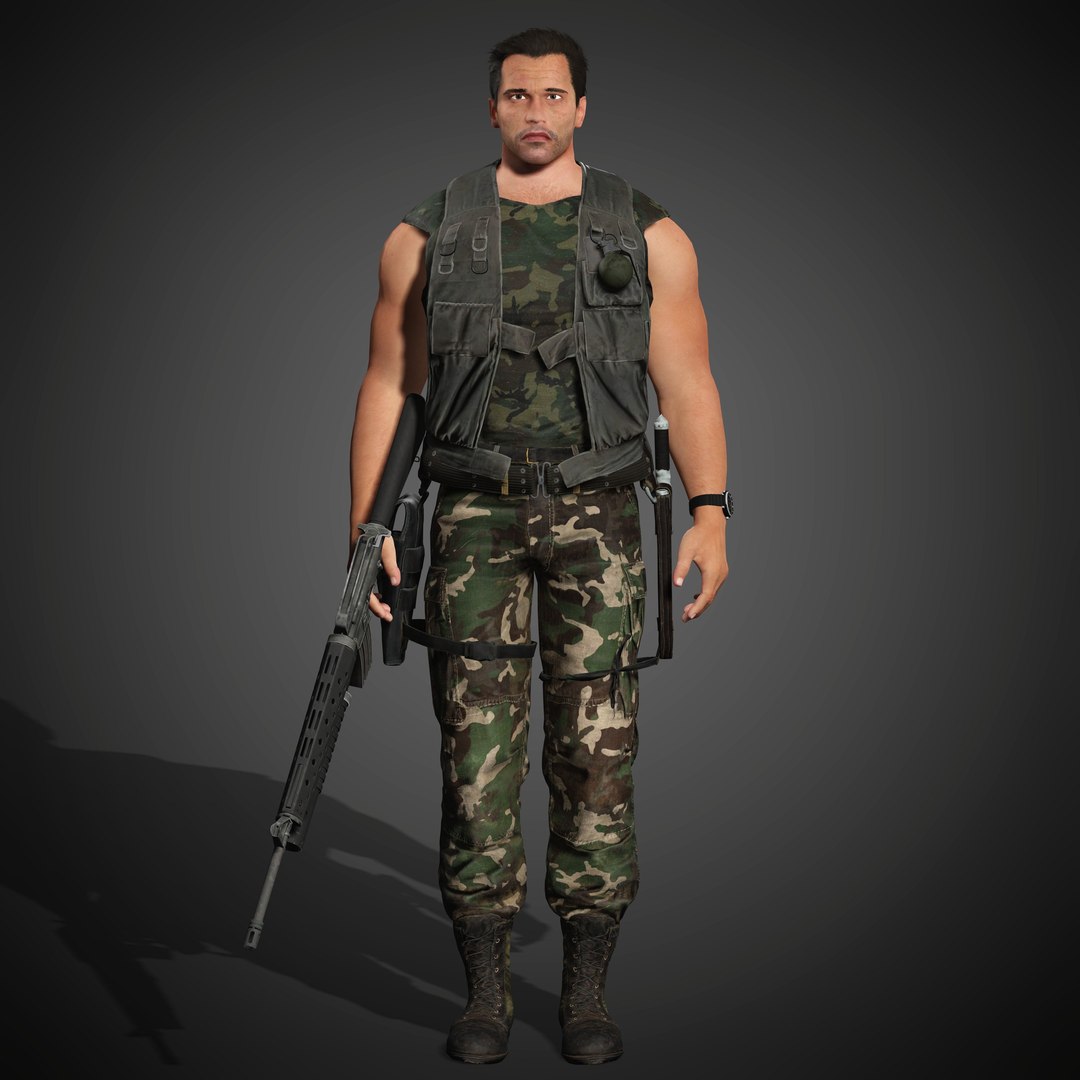 3D Dutch Schaefer Character - TurboSquid 2419187