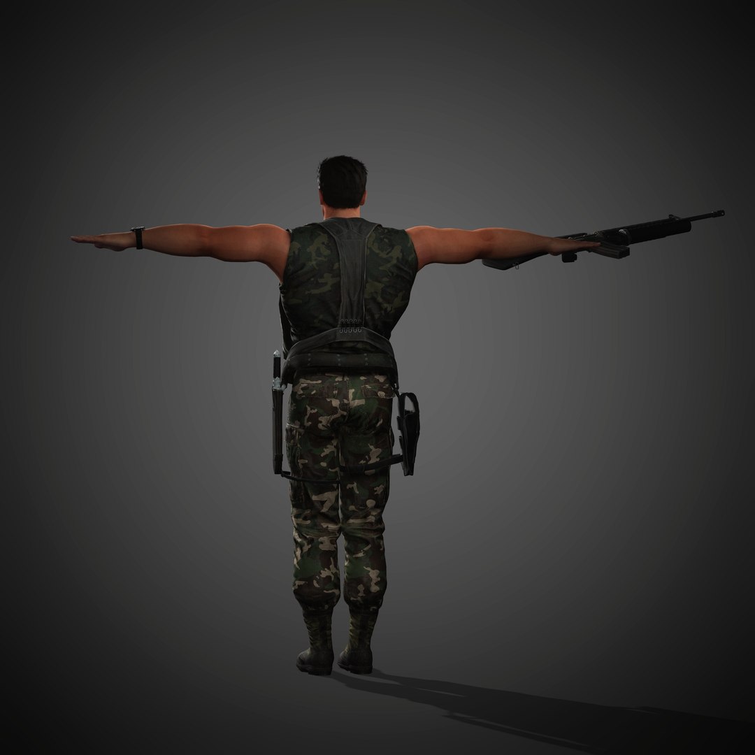 3D Dutch Schaefer Character - TurboSquid 2419187