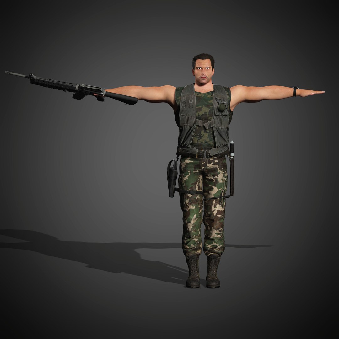 3D Dutch Schaefer Character - TurboSquid 2419187