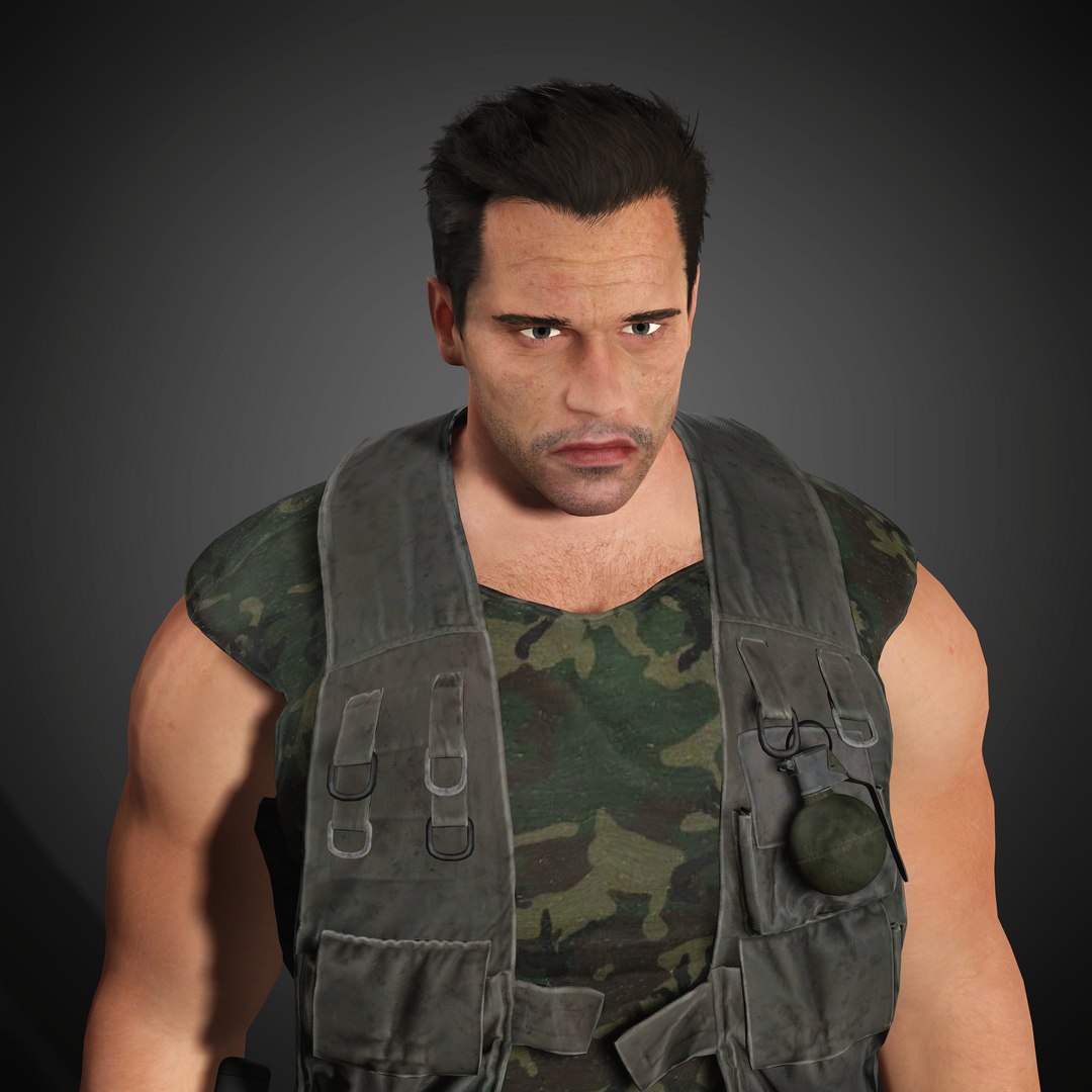 3D Dutch Schaefer Character - TurboSquid 2419187