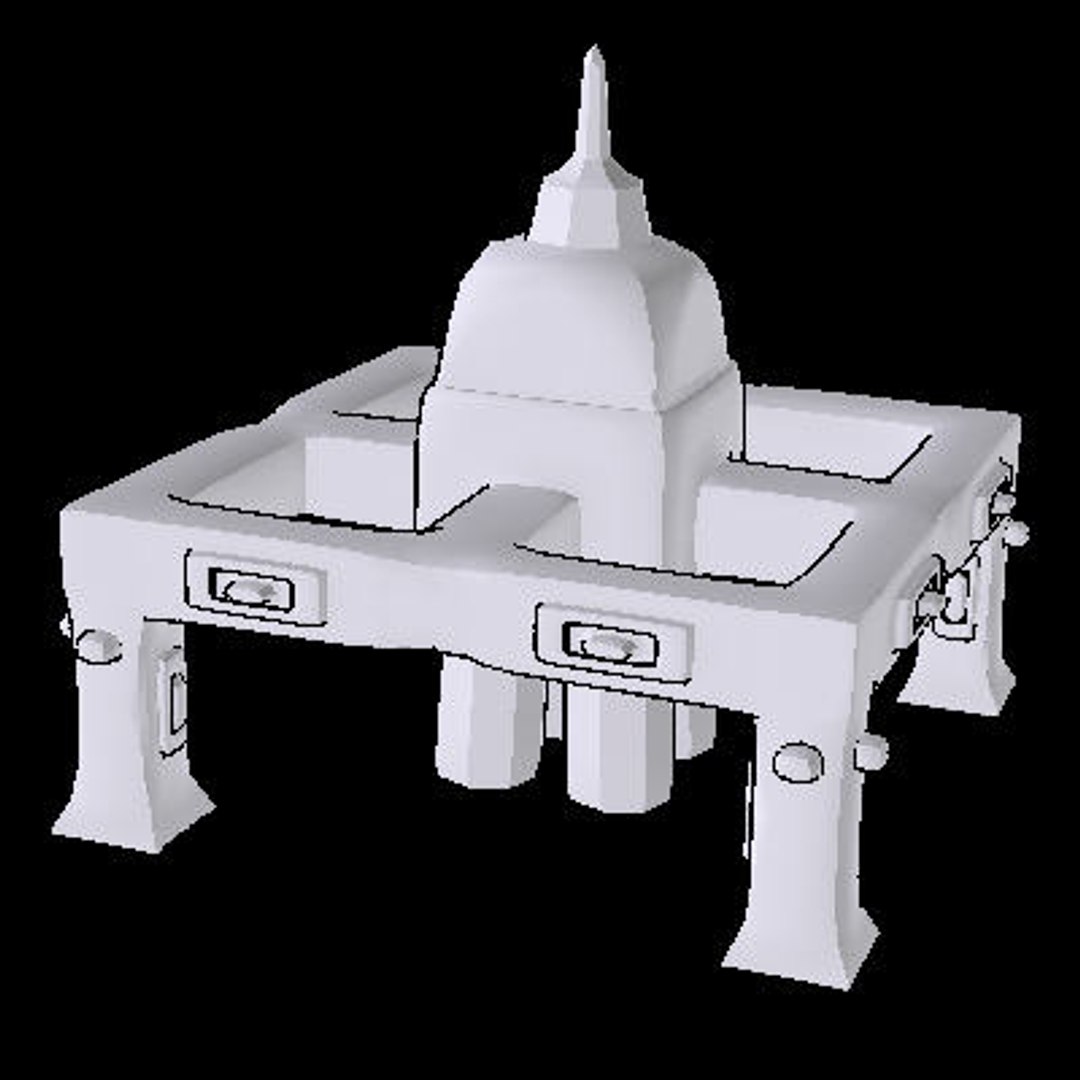 3d Space Building Structure