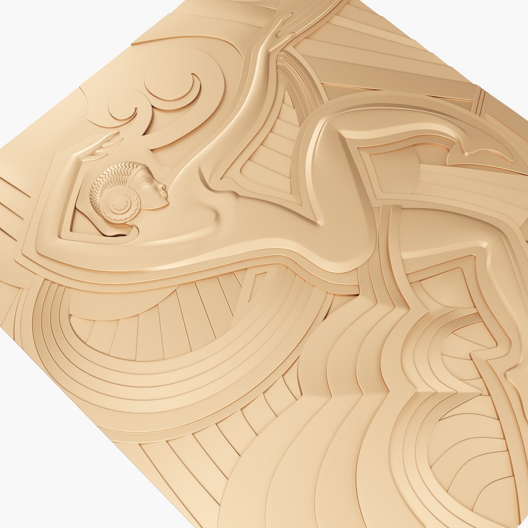 Maurice Picaud Folies Bas-relief 3D Model - TurboSquid 2200100