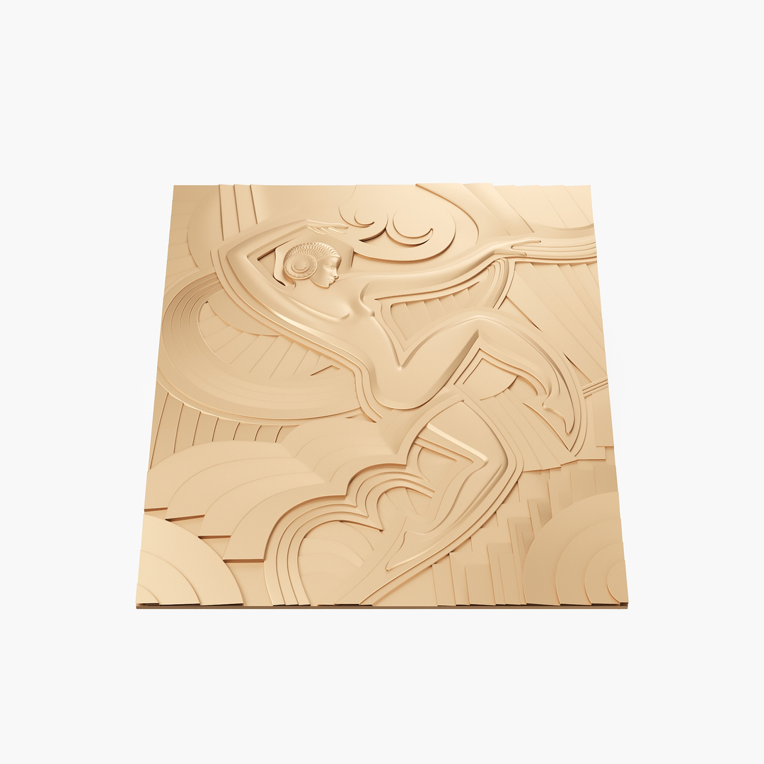 Maurice Picaud Folies Bas-relief 3D Model - TurboSquid 2200100