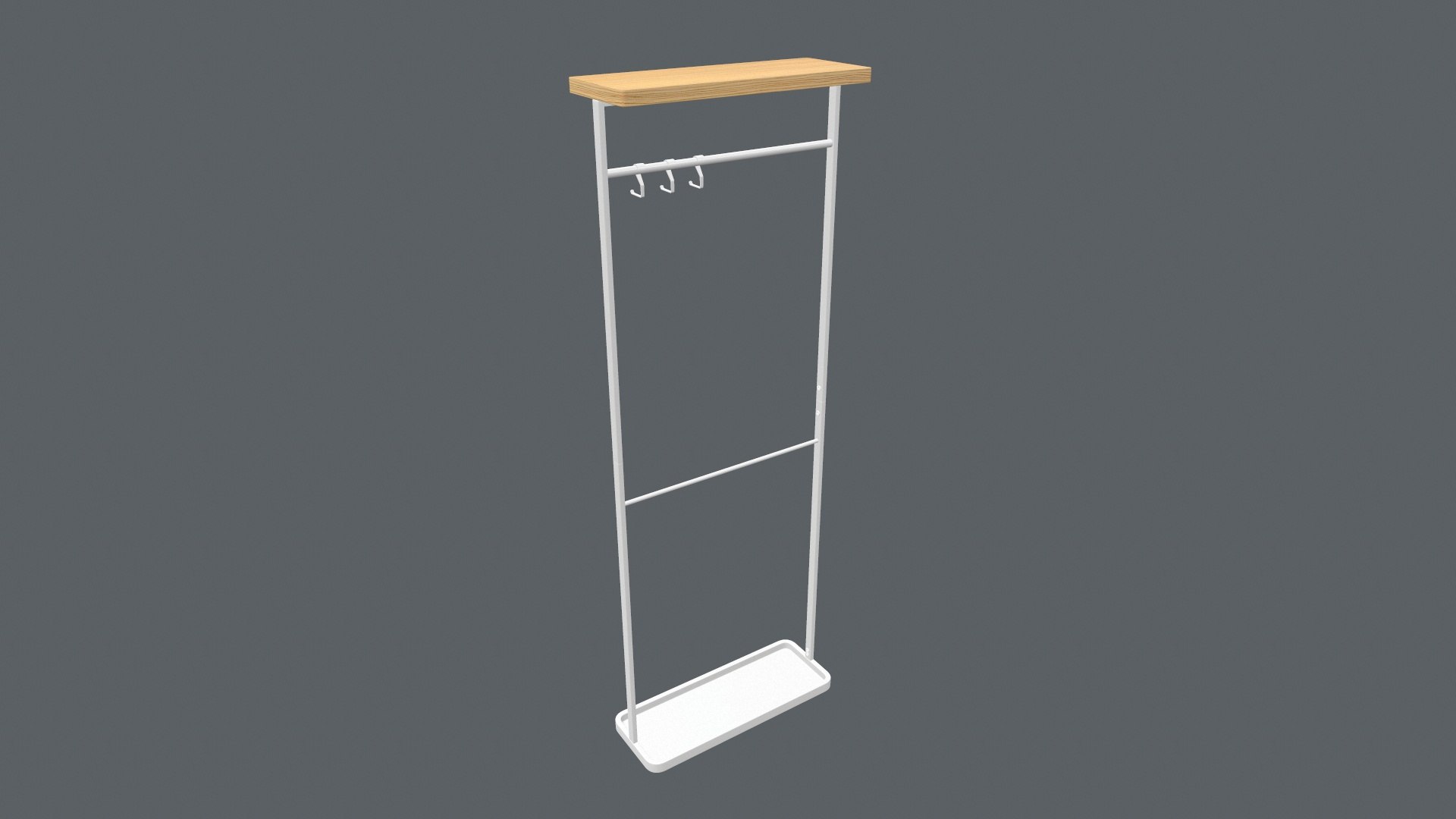 3D Clothes rack model - TurboSquid 2002150