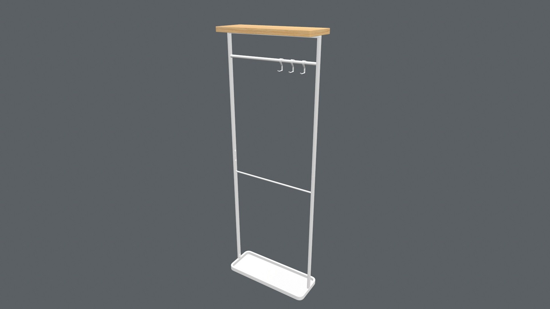 3D Clothes rack model - TurboSquid 2002150