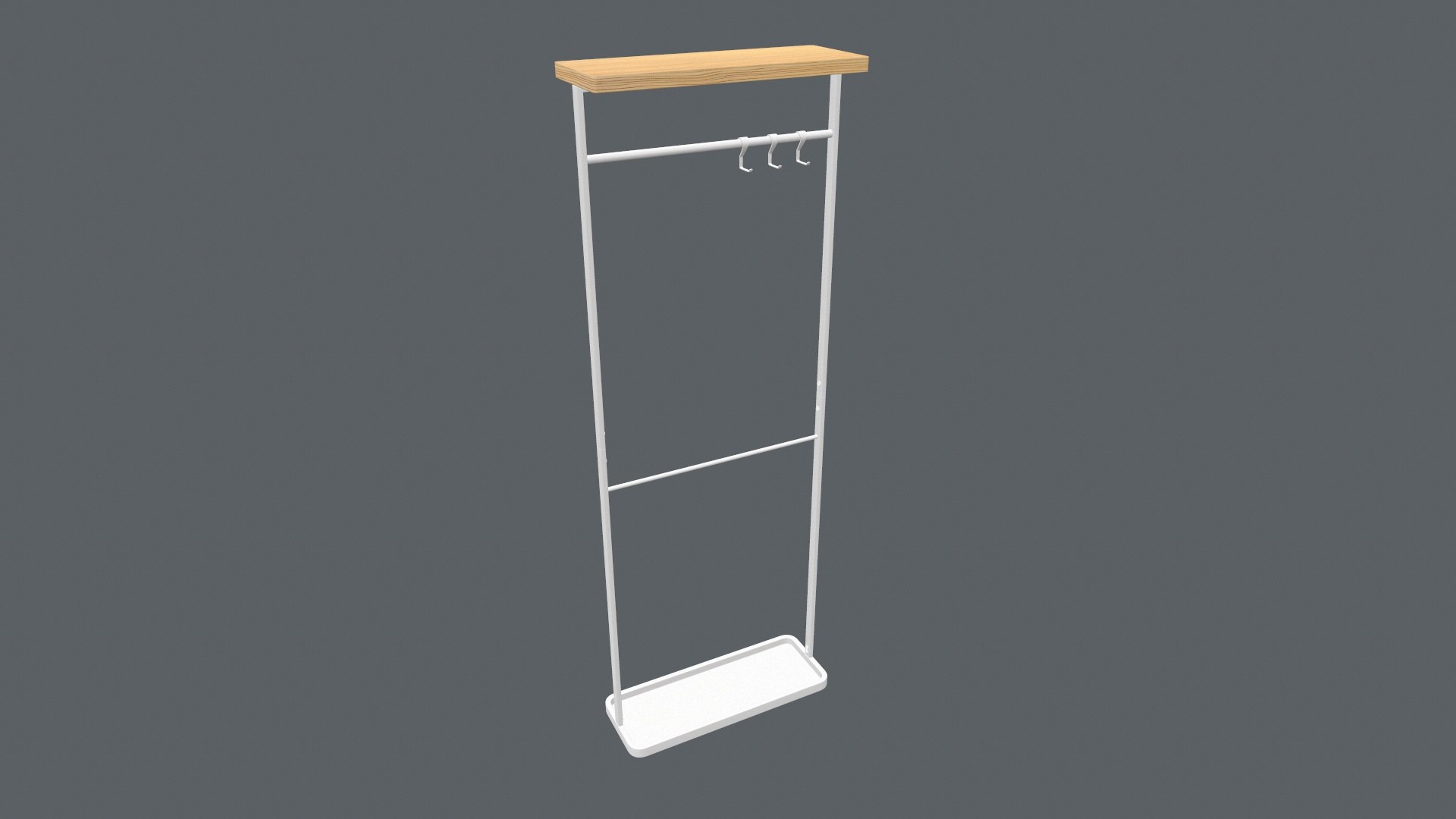 3D Clothes rack model - TurboSquid 2002150