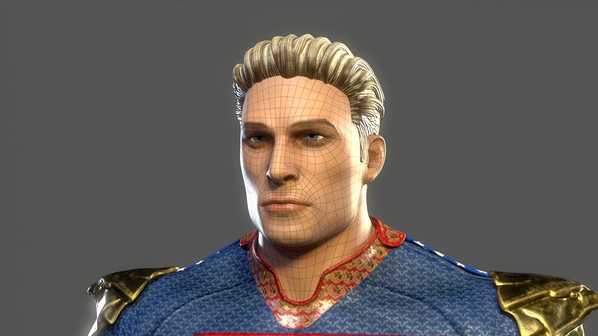 Homelander Rig 3D Model - TurboSquid 2388531