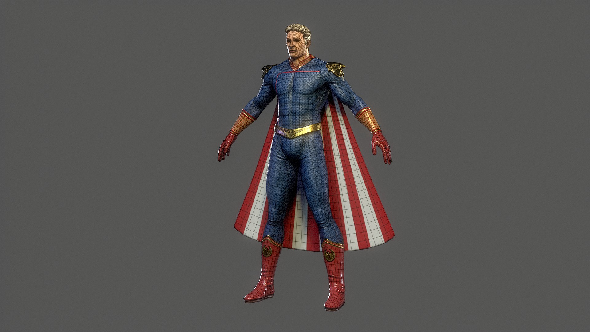 Homelander Rig 3D Model - TurboSquid 2388531
