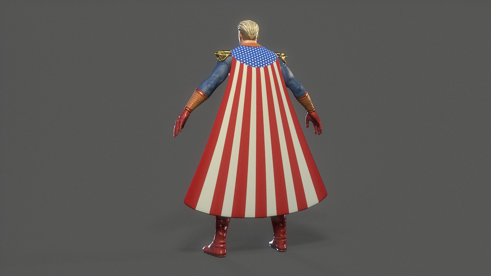 Homelander Rig 3D Model - TurboSquid 2388531