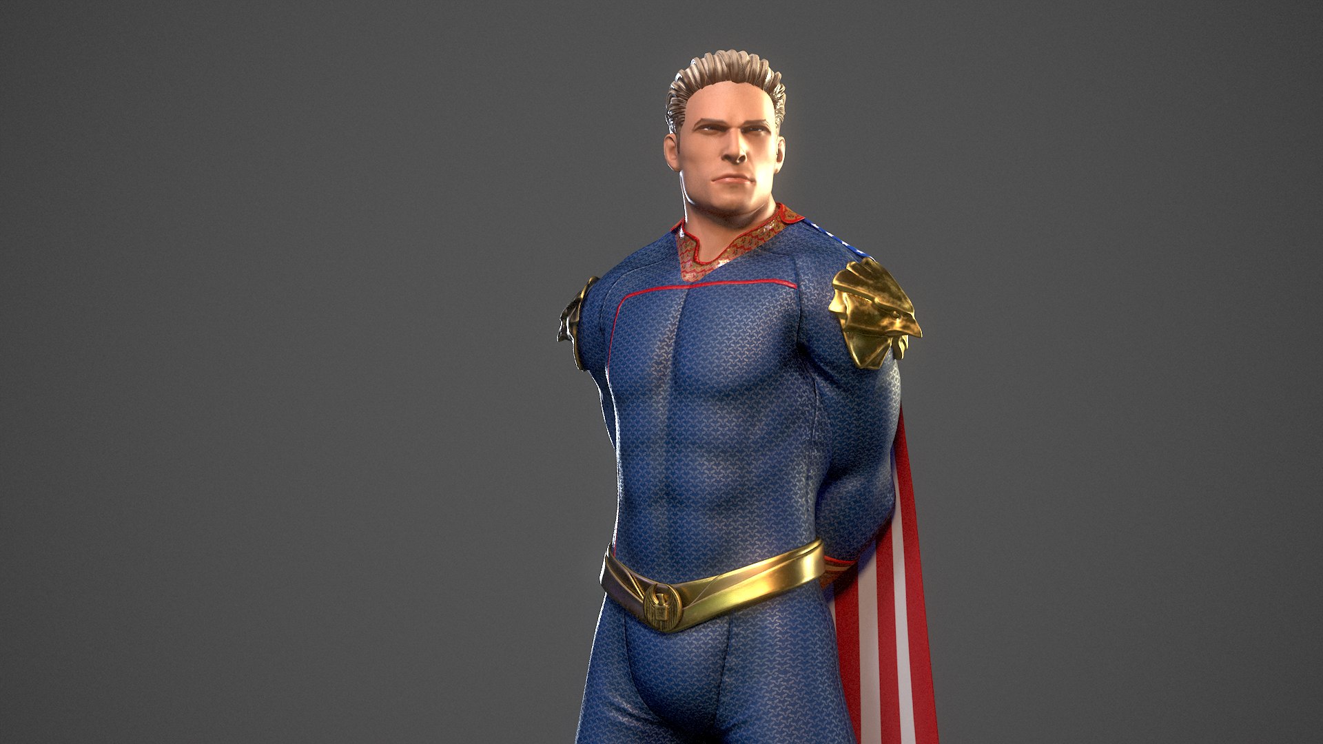 Homelander Rig 3D Model - TurboSquid 2388531