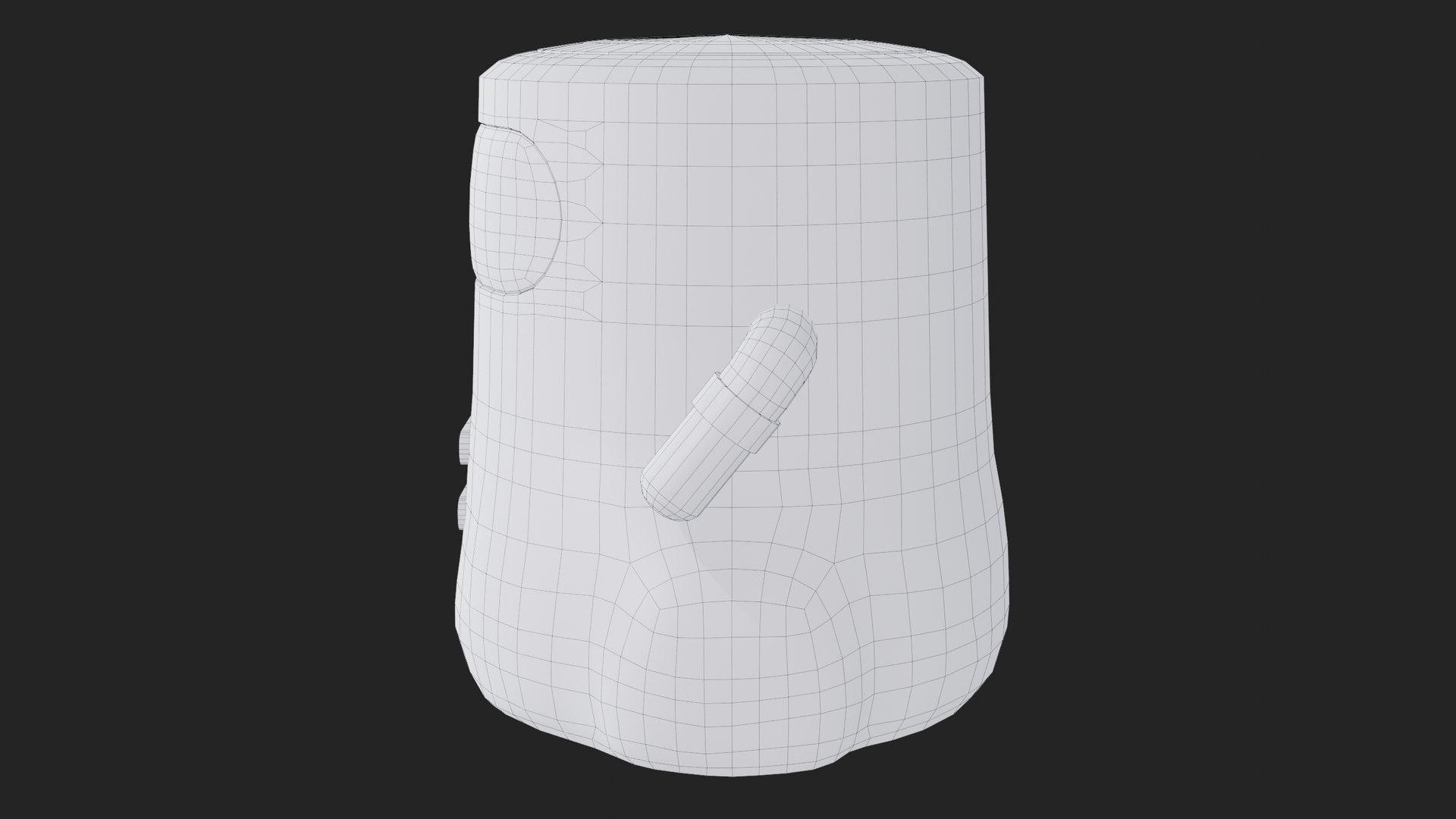 Red Modern Smart Robot Toy Model - TurboSquid 2122940