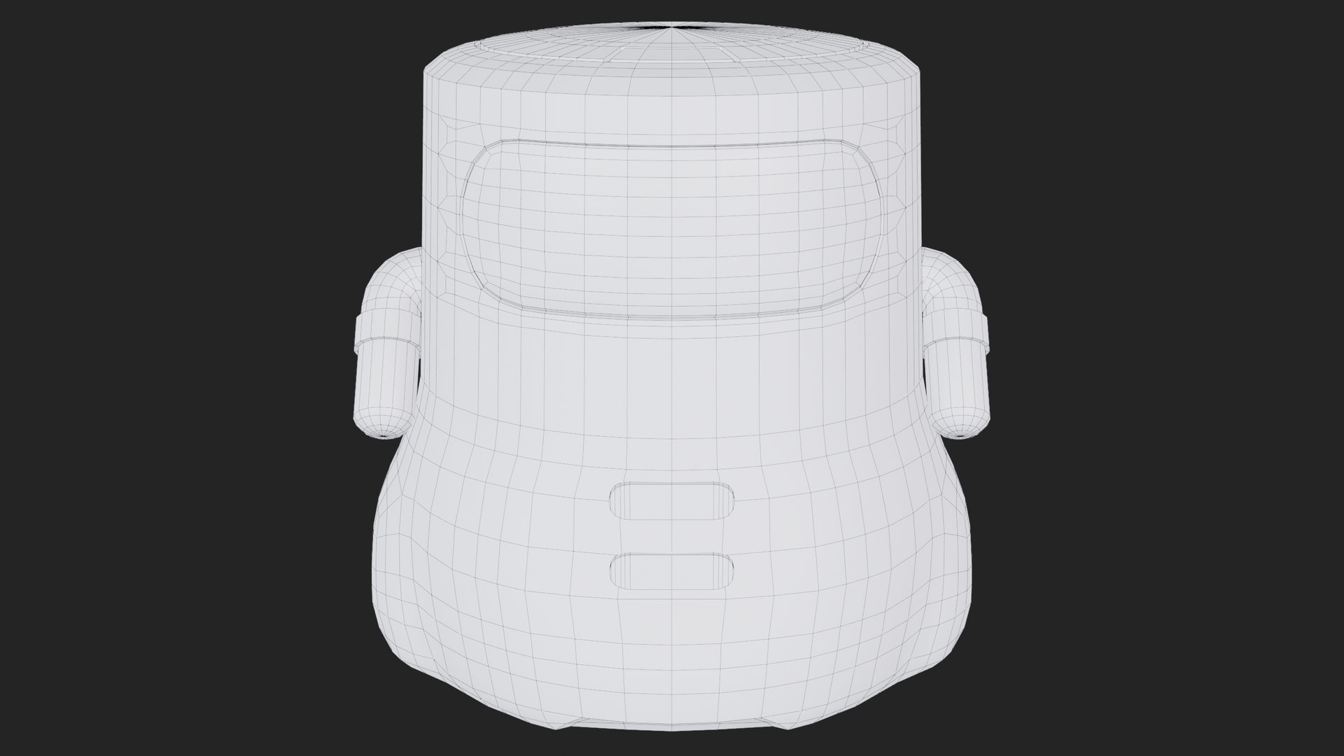 Red Modern Smart Robot Toy Model - TurboSquid 2122940