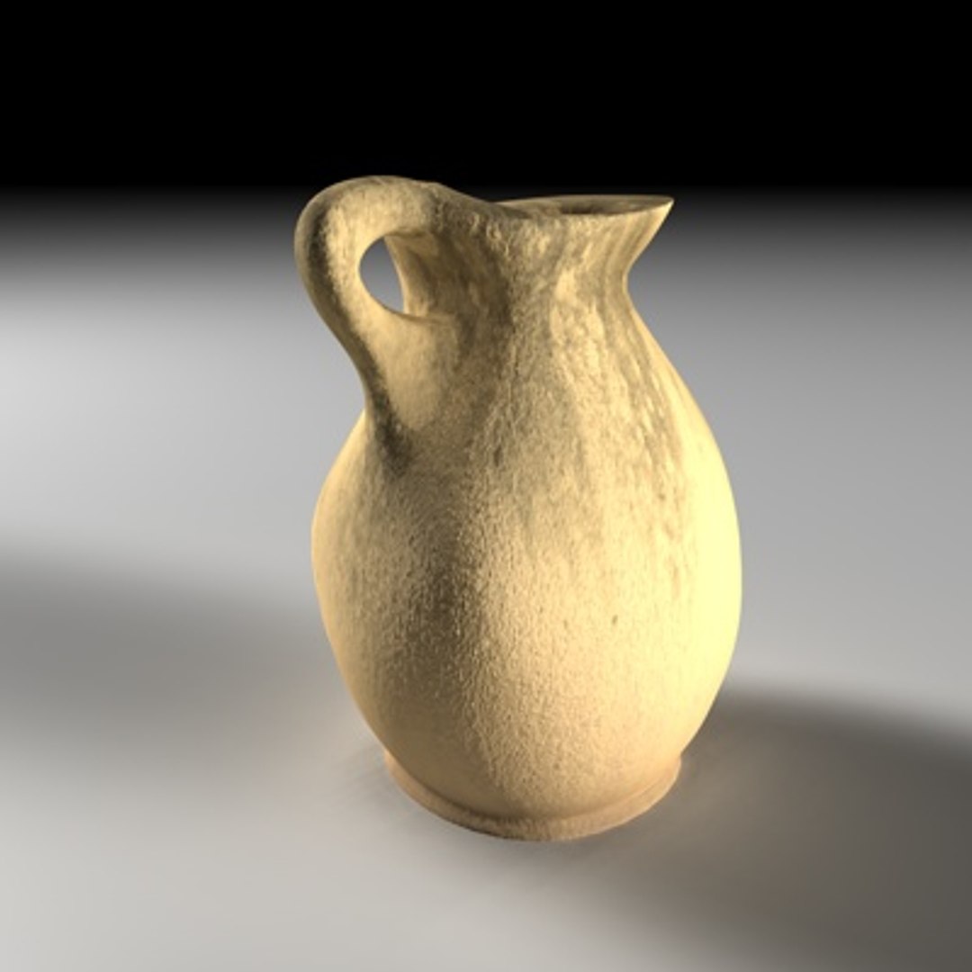 3d Model Pitcher Object