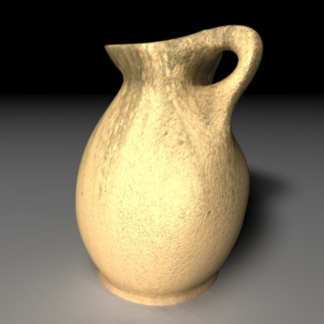 3d Model Pitcher Object