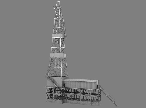 oil derrick 3d x